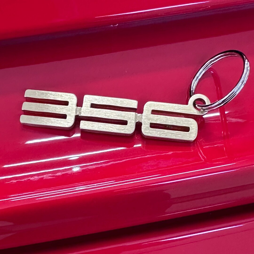 356 Porsche Style Keychain - Etsy