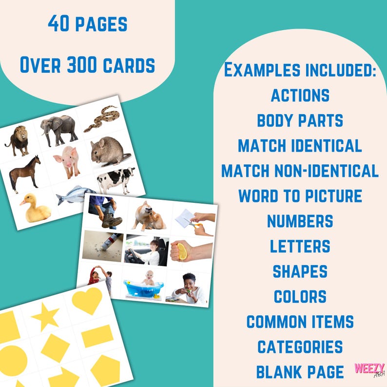 VB-MAPP Flashcards: ABA Therapy, Autism & Special Education (digital ...