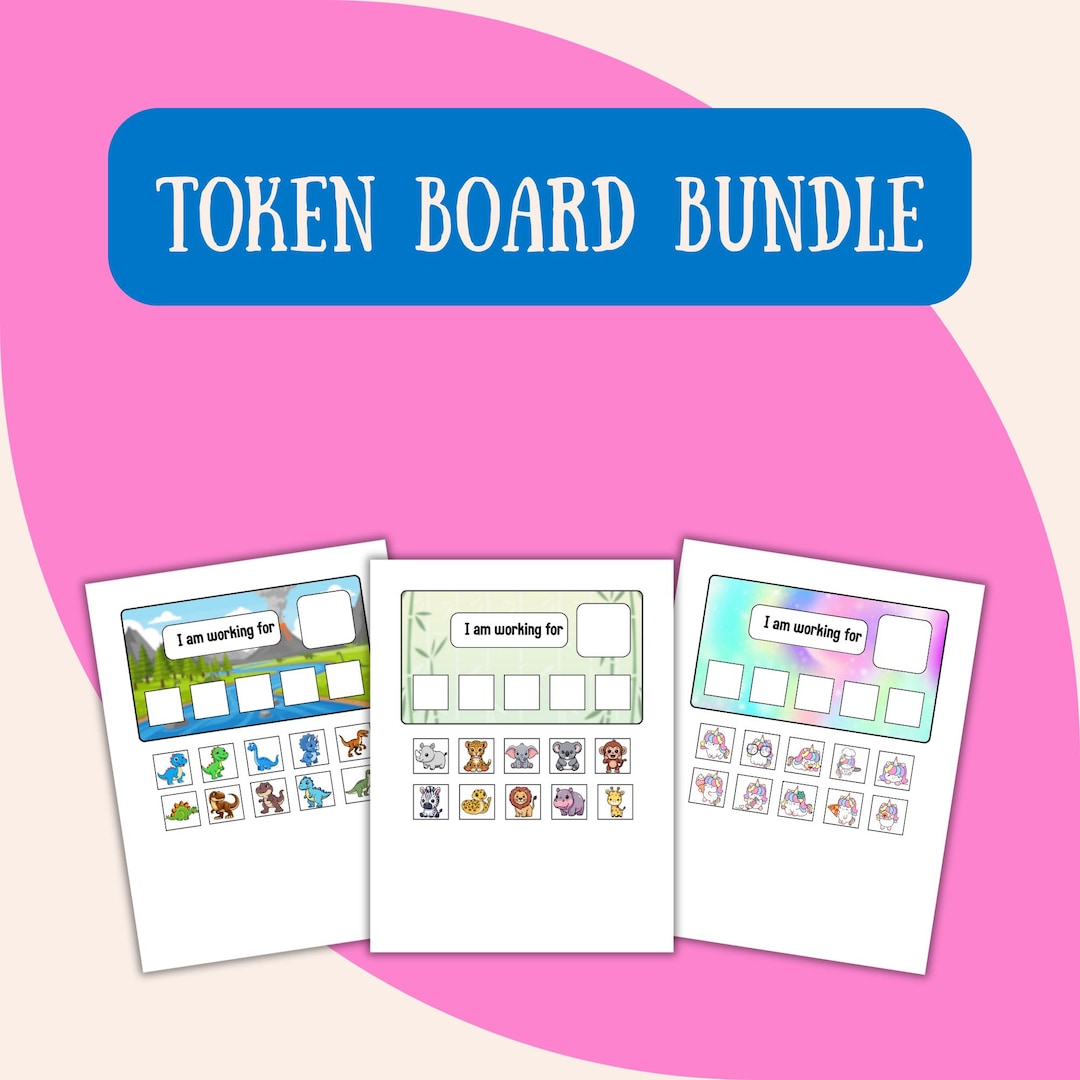 Ultimate ABA Token Board Mega Bundle: 15 Themes 59 Pages for Special ...
