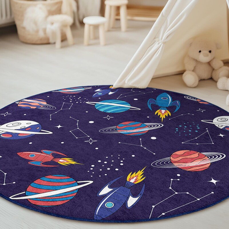 Outer Space Play Mat - Etsy