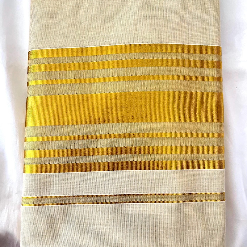 Tissue Kasavu Sarees - Etsy