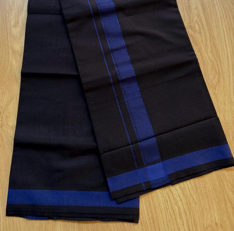 Men's Color Dhoti: Men’s Indian Dhoti, Color Cotton Dhoti, Black Dhoti ...
