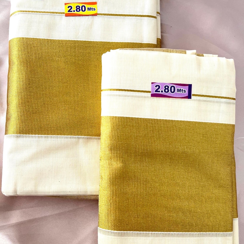 Kerala Set Mundu - Etsy