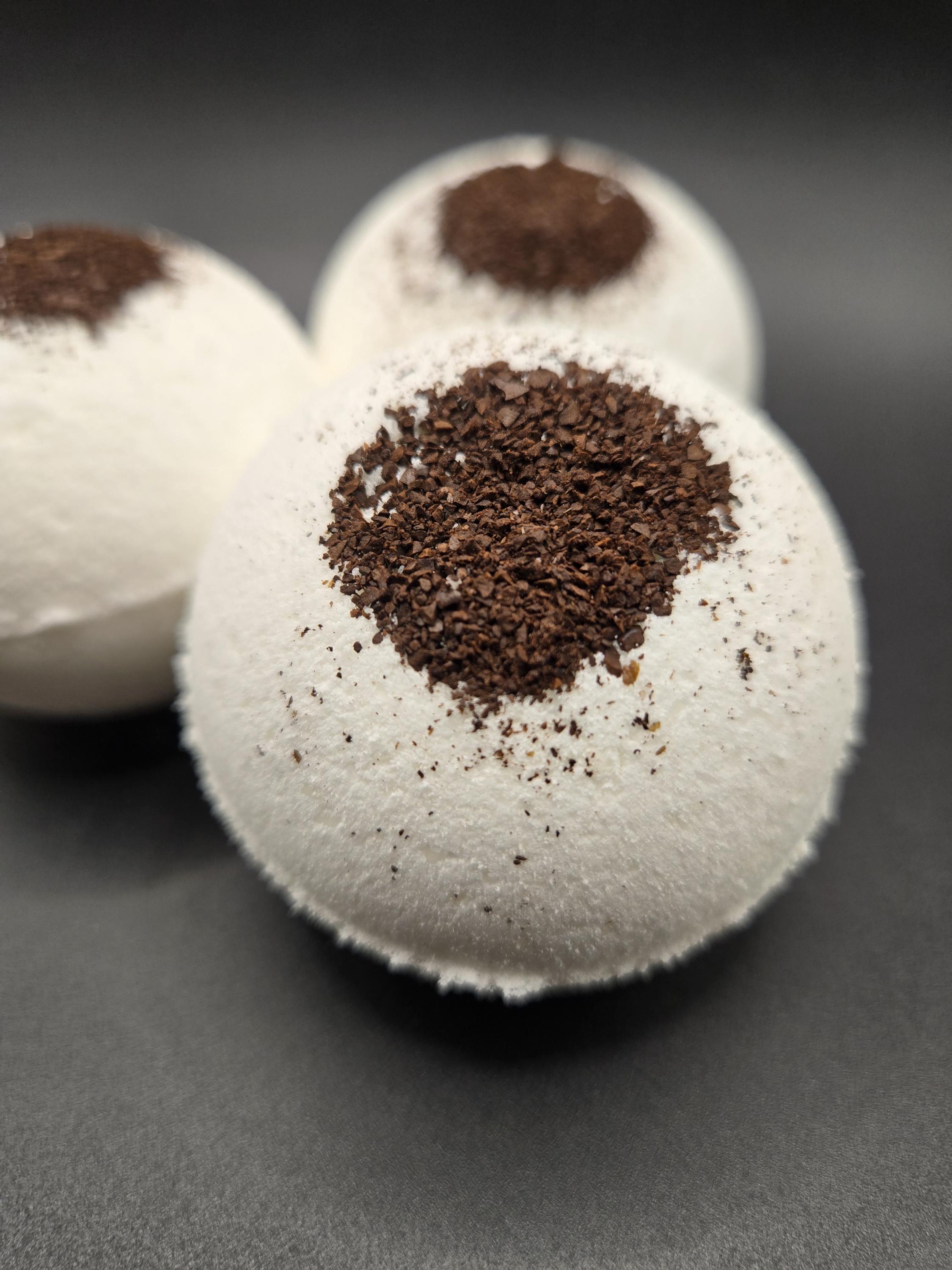 Wake and Soak Coffee Bath Bomb - A Latte for Your Skin! - Etsy