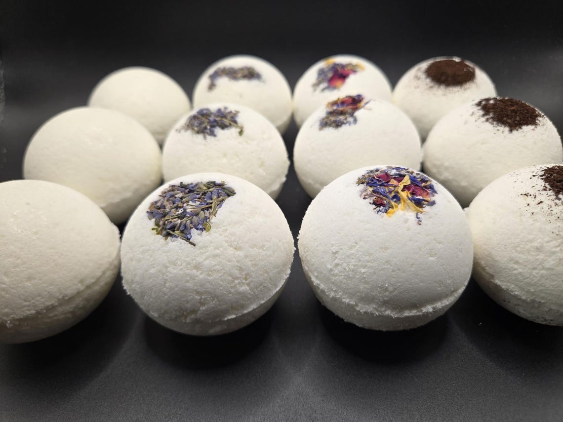Wake and Soak Coffee Bath Bomb - A Latte for Your Skin! - Etsy
