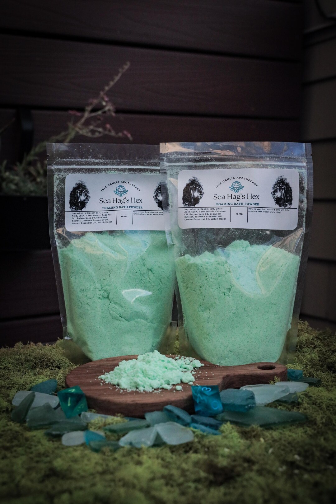 Sea Witch Foaming Bath Powder for Halloween and Fantasy Gift Ideas - Etsy