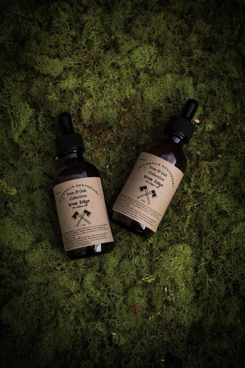 Elegant Iron & Oak Men's Shaving Kit: Premium Grooming Essentials for ...