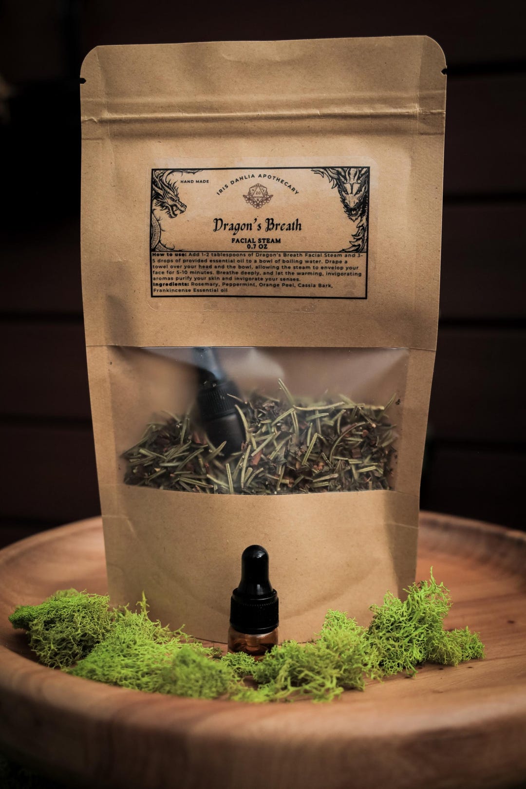 Dragon's Breath Luxury All Natural DND Facial Steam Dragon's Hoard ...