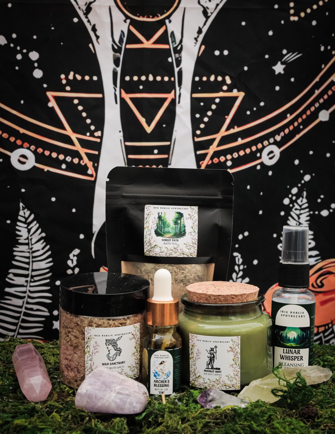 Artemis Ritual Kit: Moon Goddess Aromatherapy Self-care Set - Etsy