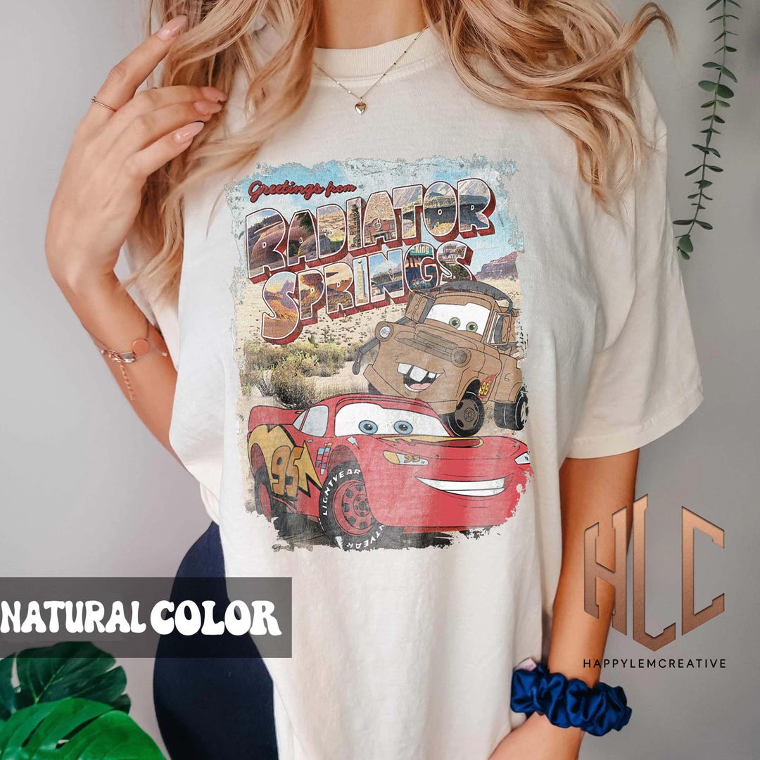 Retro Disney Cars Movie Tow Mater Shirt, Disney Pixar Cars Movie Mater ...