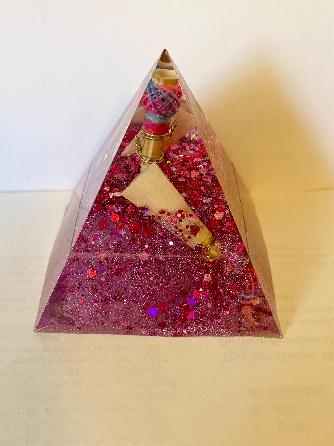 Medium Pink Bassoon Reed Pyramid - Etsy