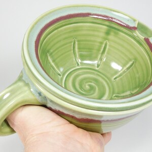 Shave Scuttle, Large, Stoneware, Handmade - Etsy