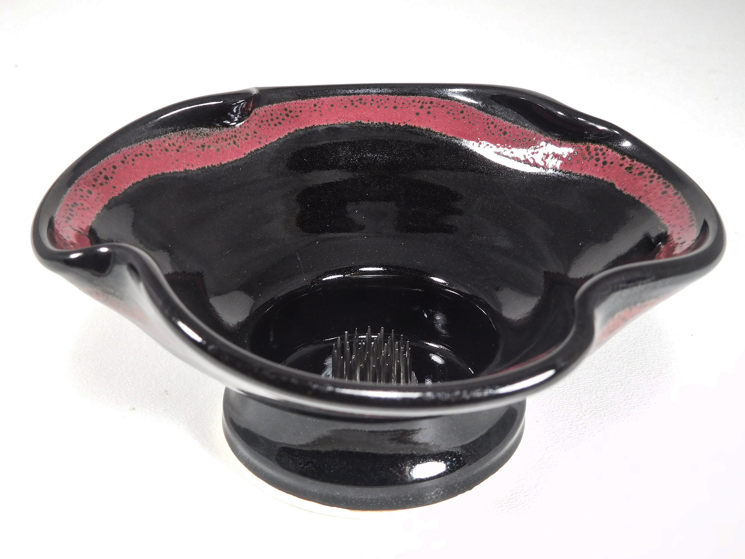 Ikebana Vessel Pottery Vase Handmade Traditional Japanese | Etsy