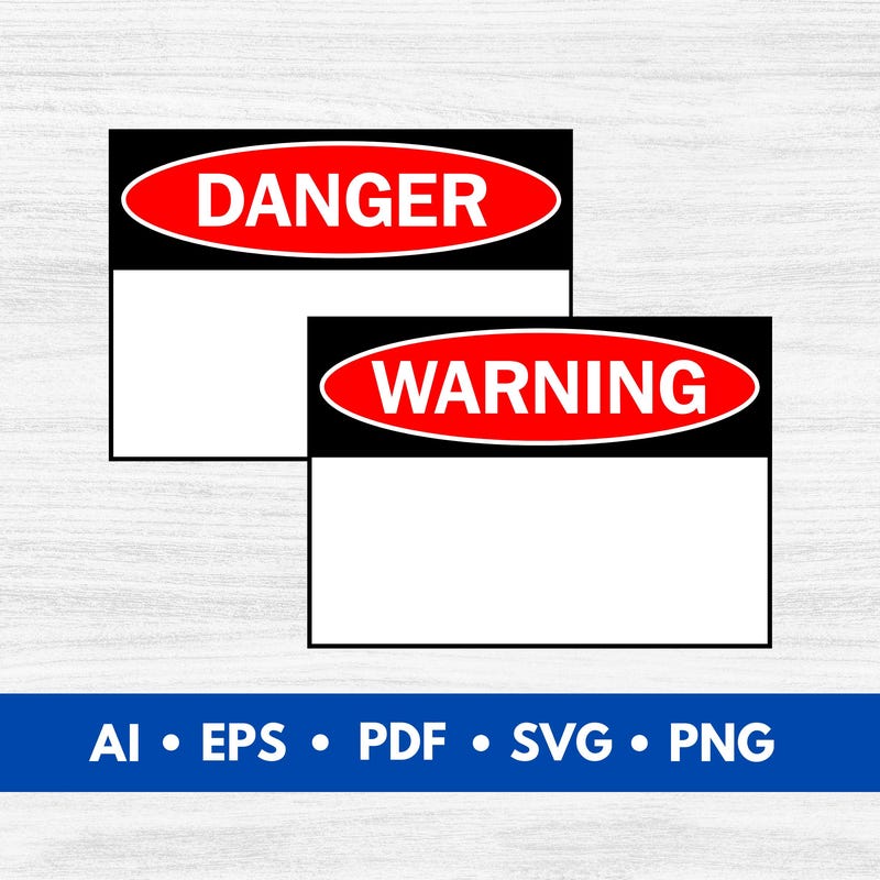 Warning Sign - Etsy