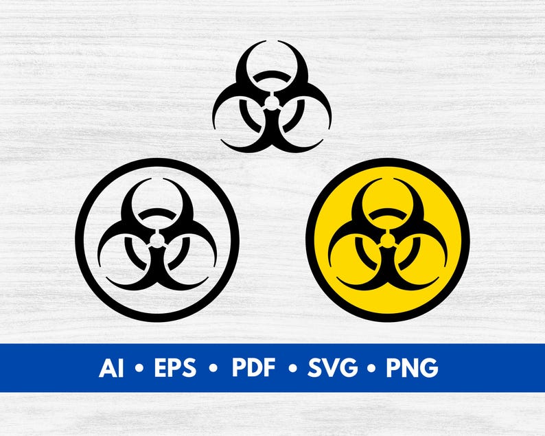 Biohazard Symbol Vector, Biohazard Symbol Clip Art, Biohazard Symbol ...