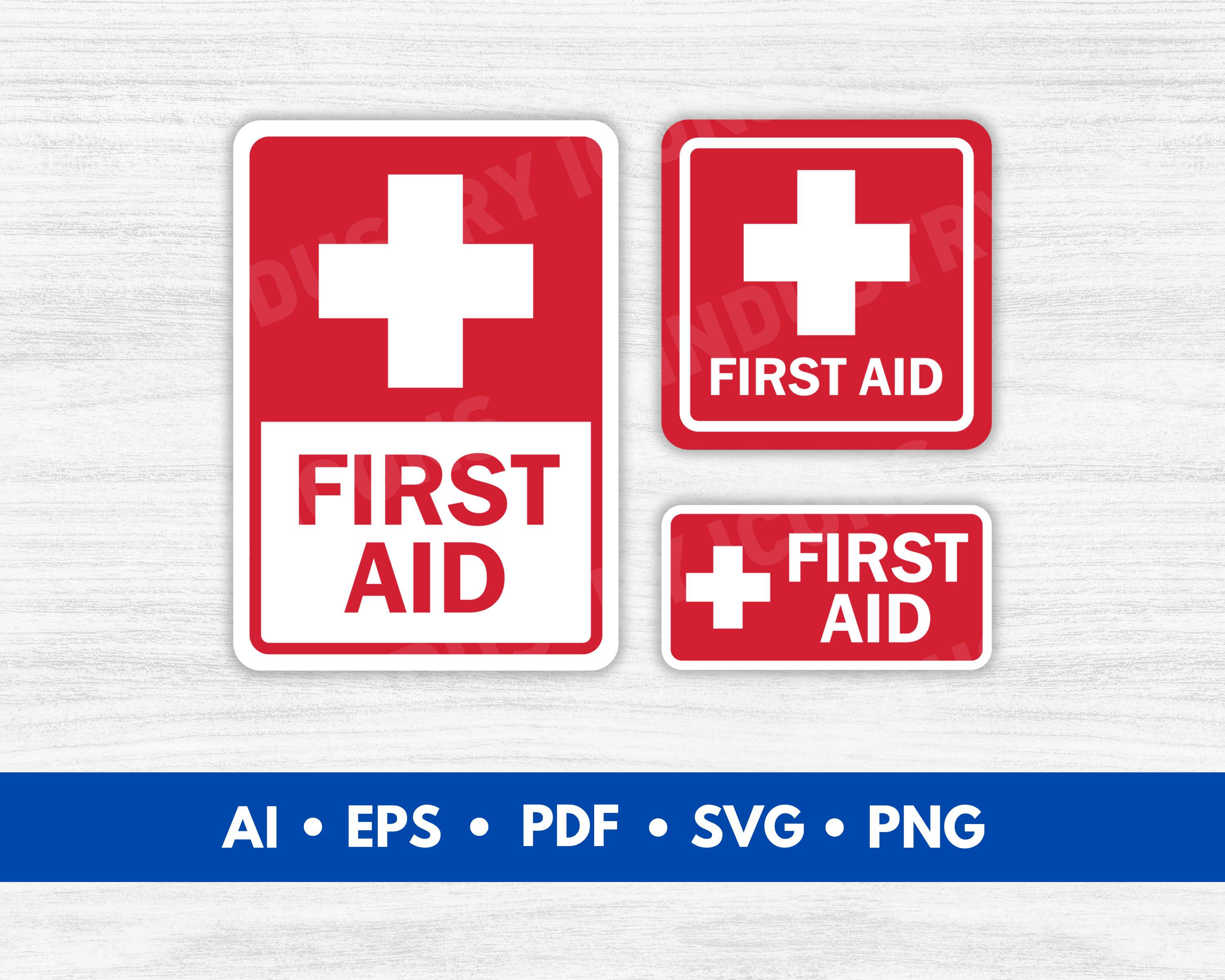 First Aid Signs Vector, First Aid Signs Clip Art, First Aid Symbol Cut ...