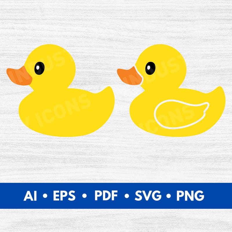 Rubber Ducky Girl Png - Etsy