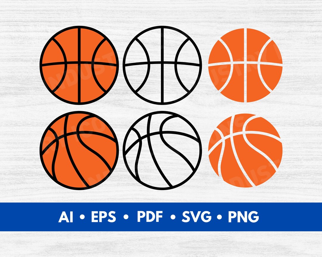 Basketball Vector, Basketball SVG, Basketball Cut File, Basketball ...