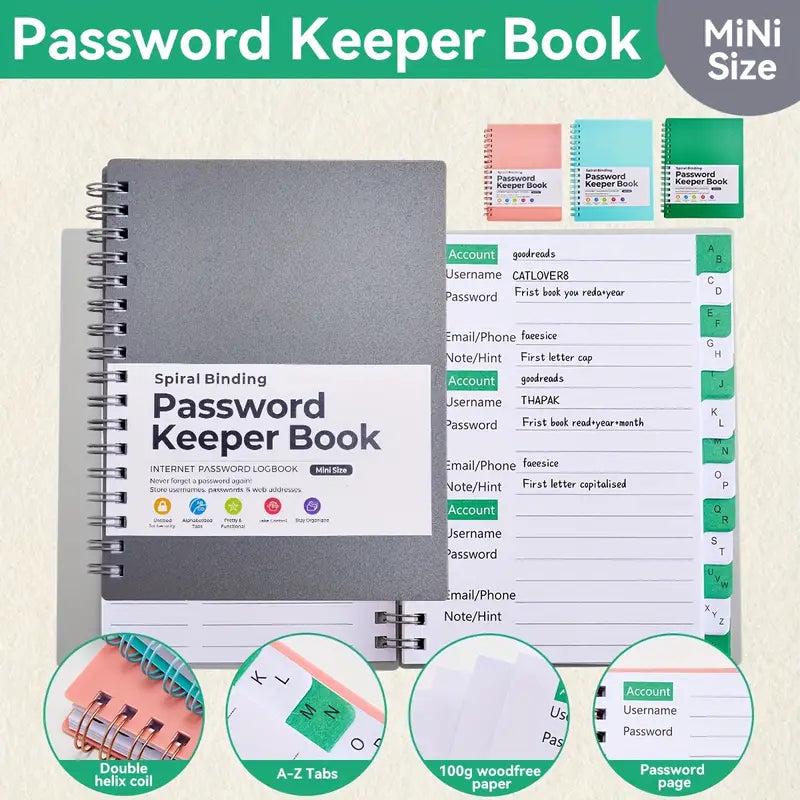 Password Keeper Book Mini Logbook - Etsy