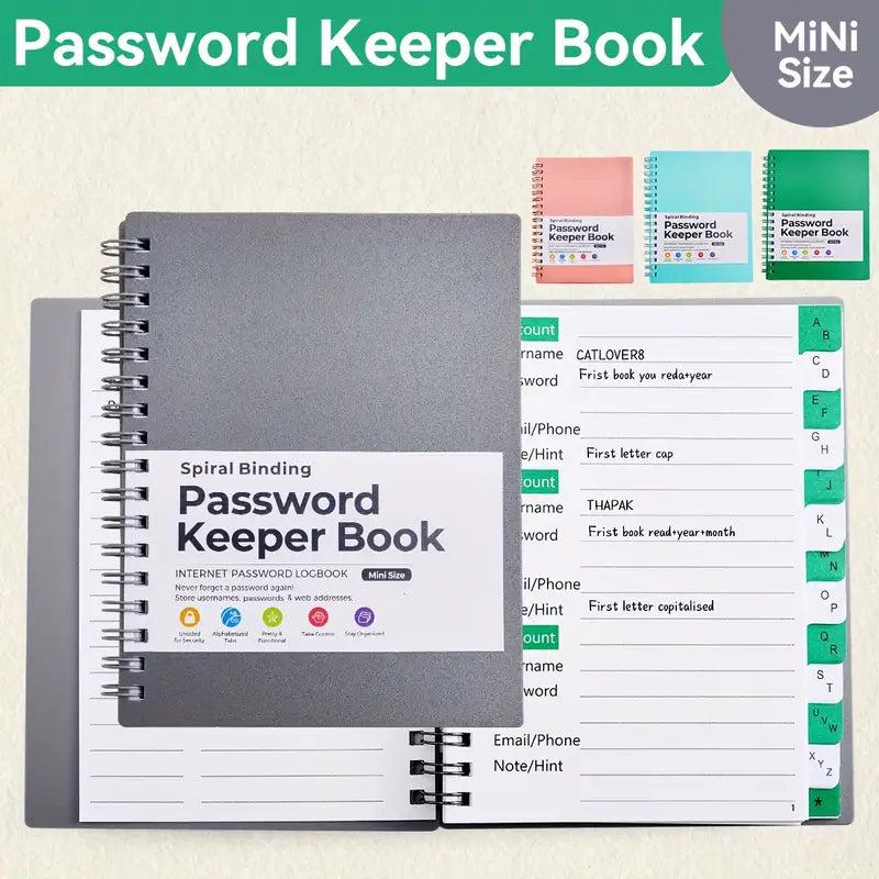 Password Keeper Book Mini Logbook - Etsy