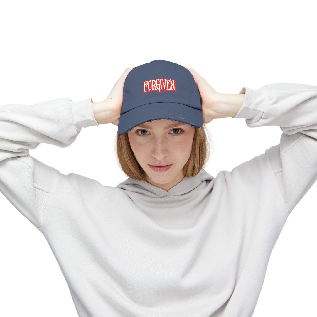 Forgiven Cap, Christian Hat, Faith Cap, Jesus Apparel, Bible Hat ...