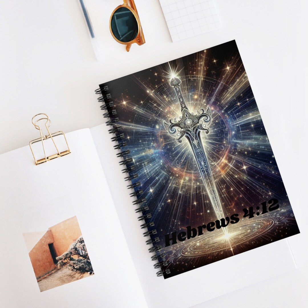 Sword of the Word Notebook, Hebrews Notebook, Scripture Notebook, Jesus ...