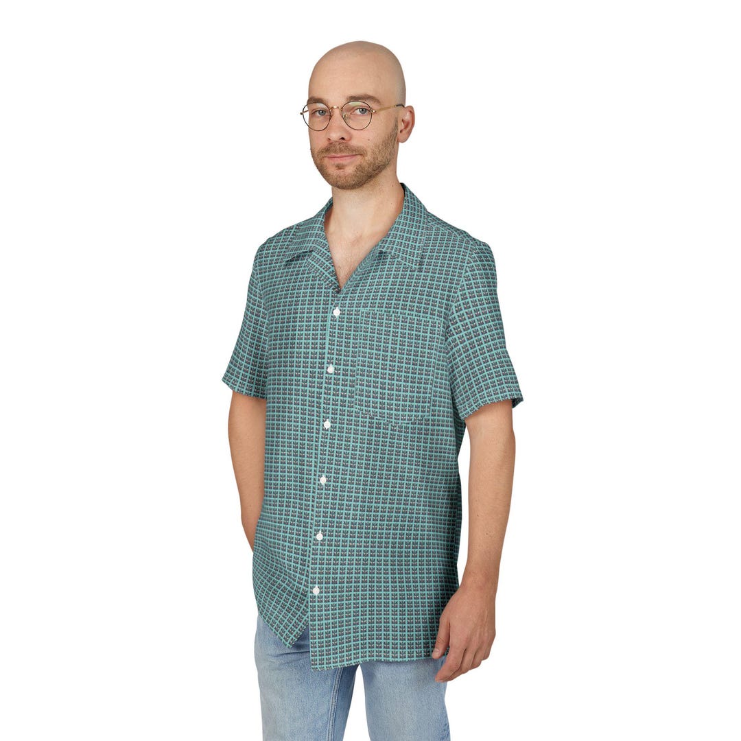Crosses Unisex Hawaiian Button-down Shirt for Christian Summer ...