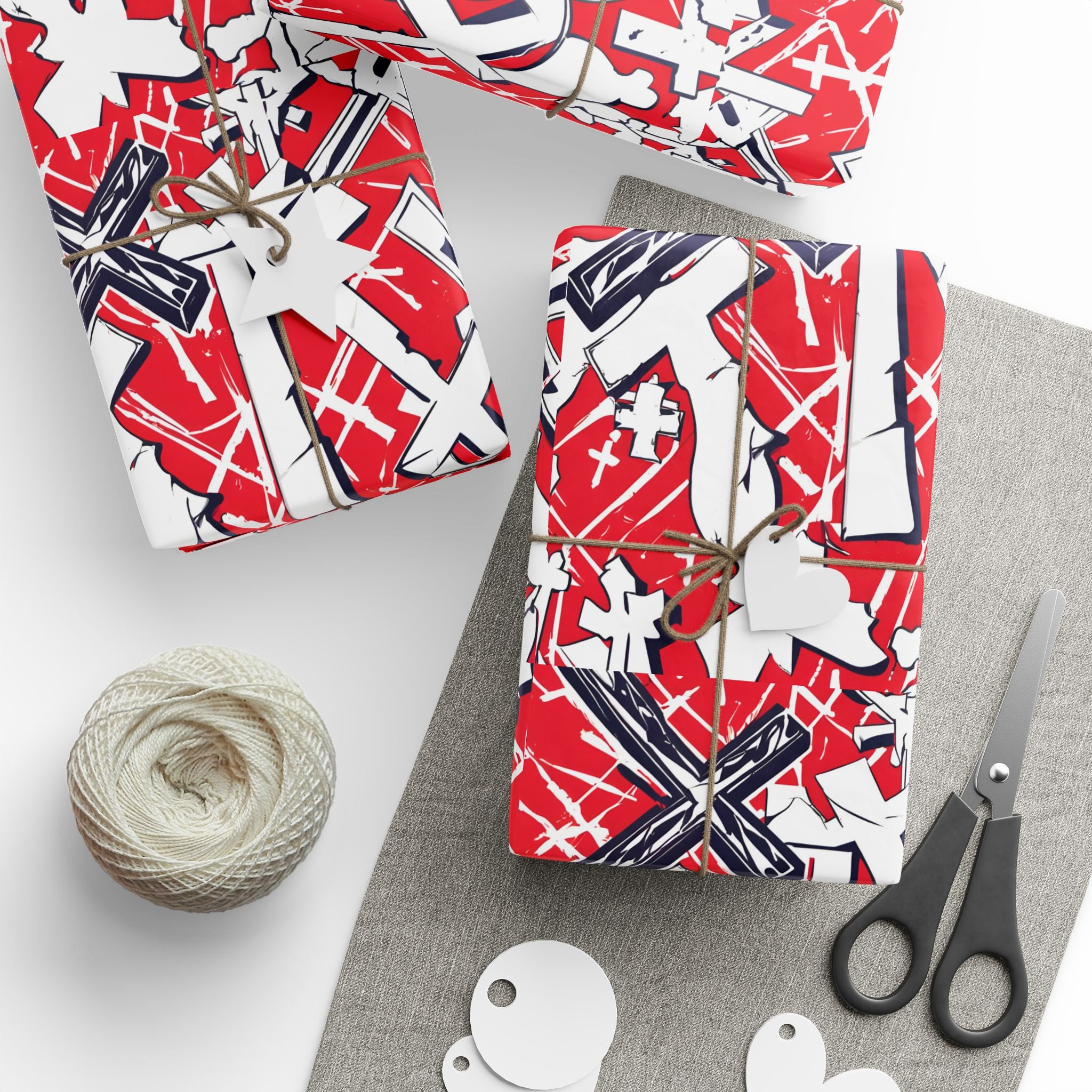 Cross Wrapping Paper, God Gift Wrap, Christian Gift Wrap, Faith ...