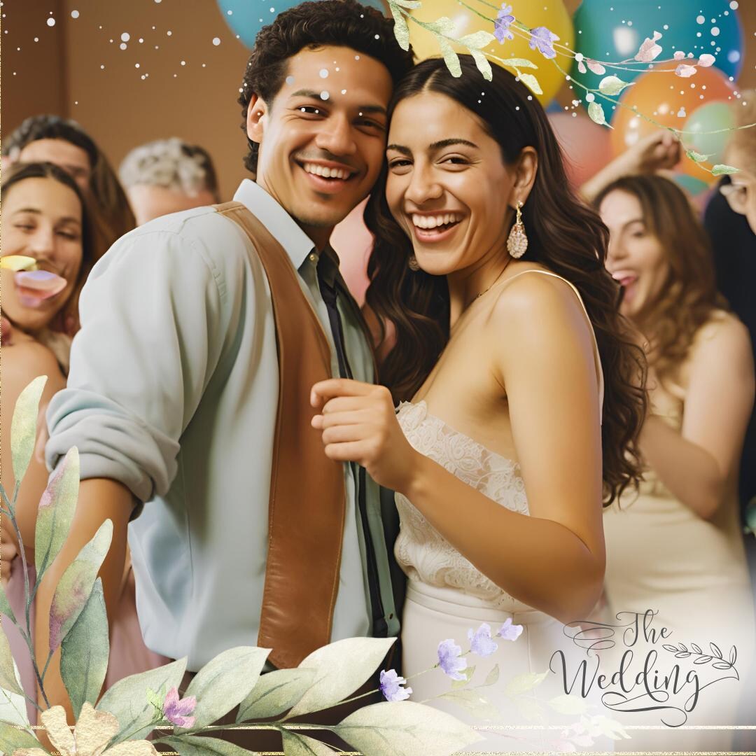 Wedding 360 Booth Photo Template, 360 Video Booth Overlay, 360 Video ...