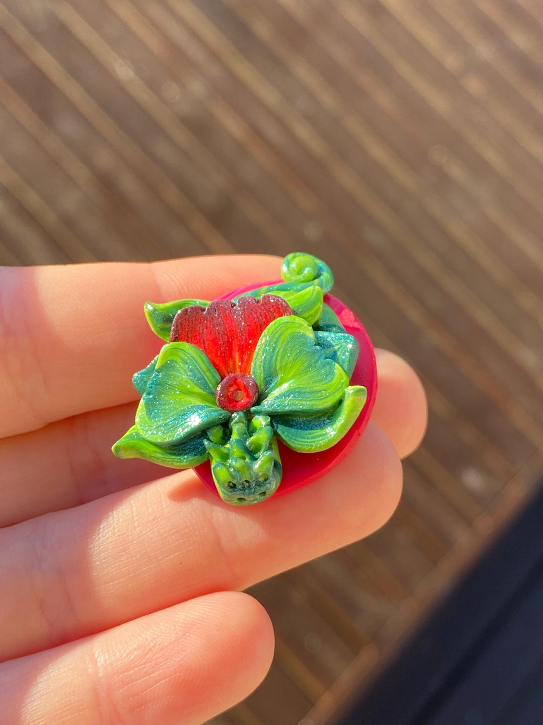 Baby Dragon Needle Minder Cross Stitch Christmas Gift Needlework Magnet ...