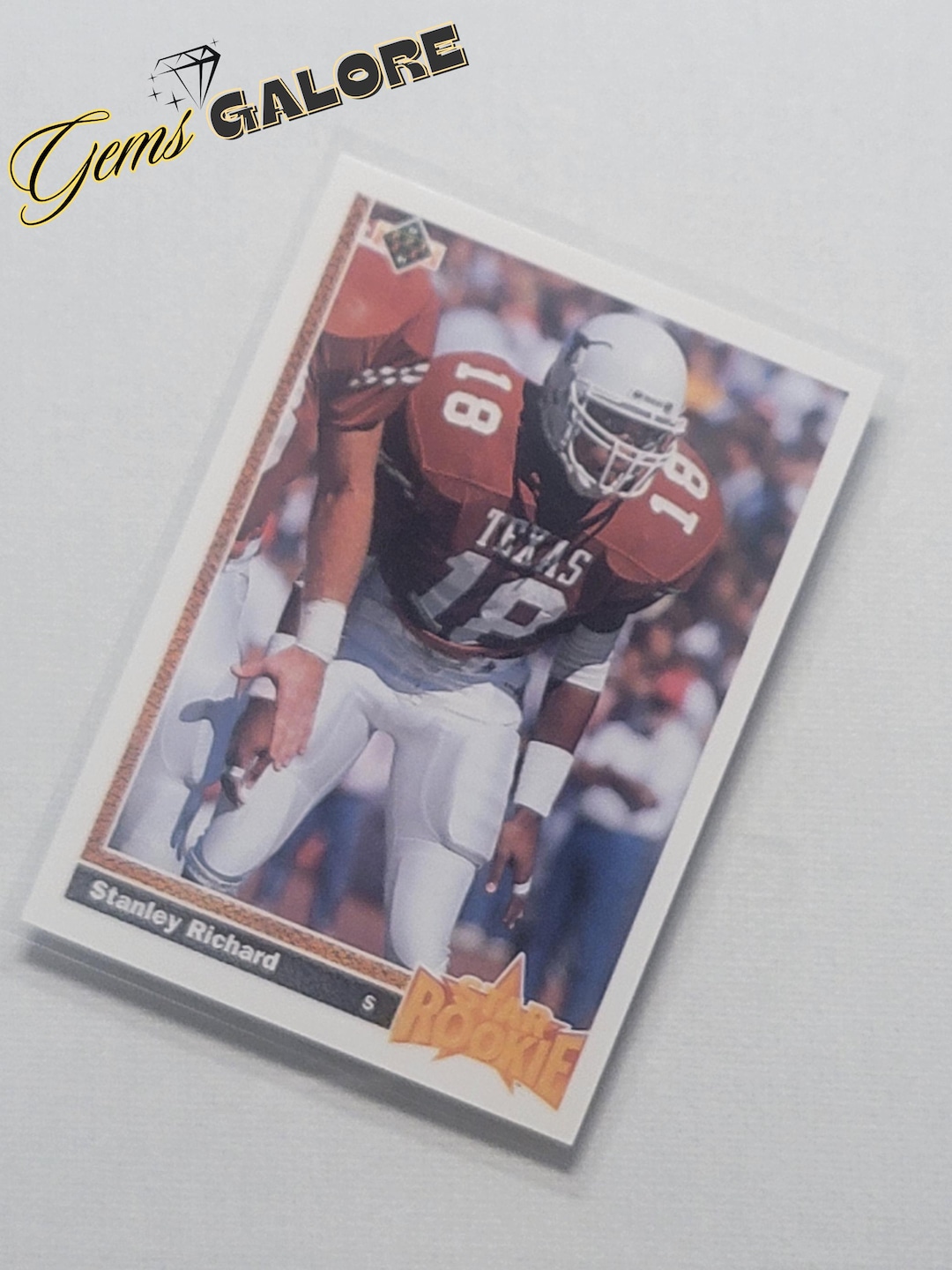 Stanley Richard Star Rookie Football Trading Card #16 - Texas Longhorns ...