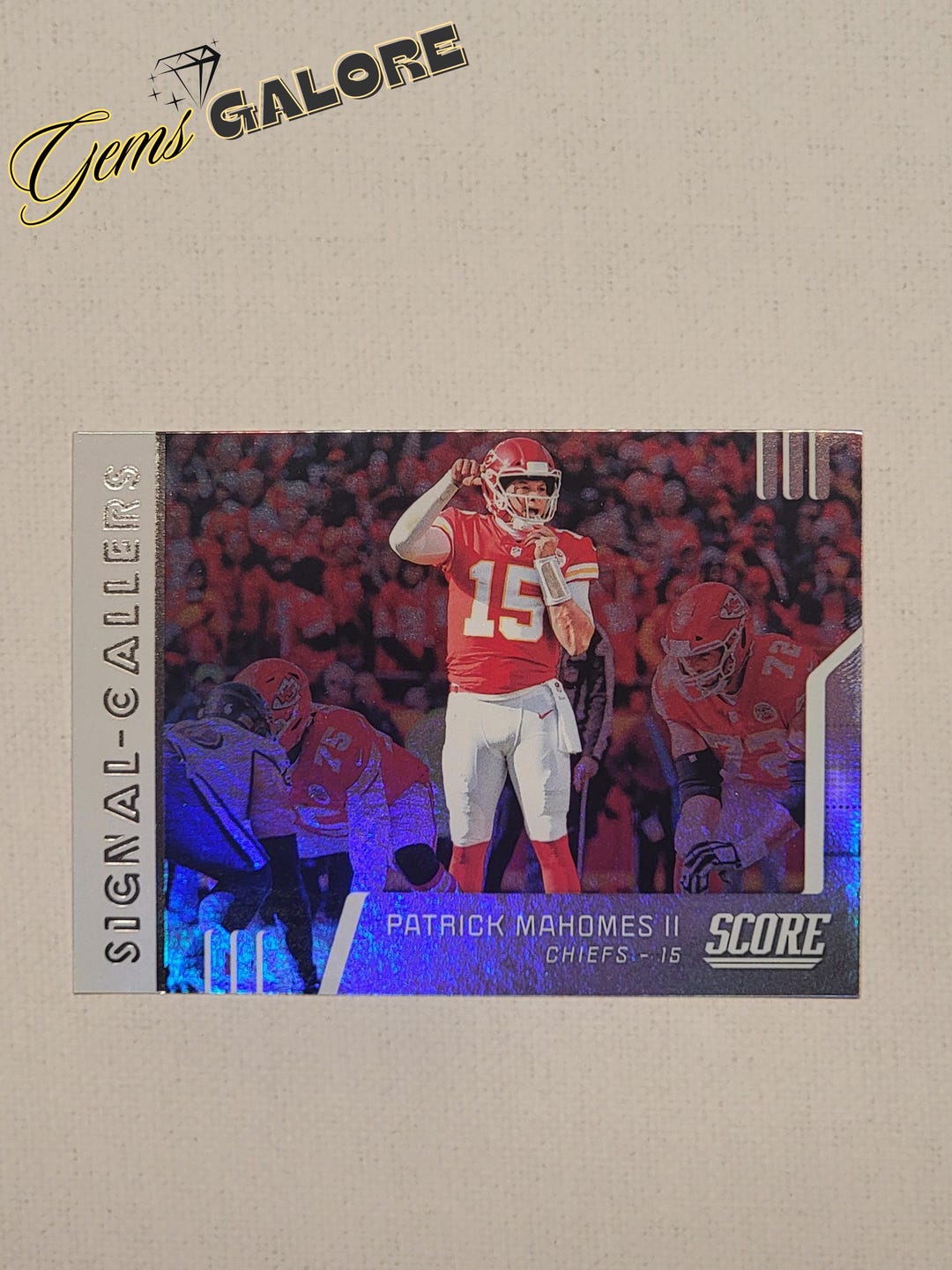 Patrick Mahomes II Signal-callers Football Trading Card - Kansas City ...