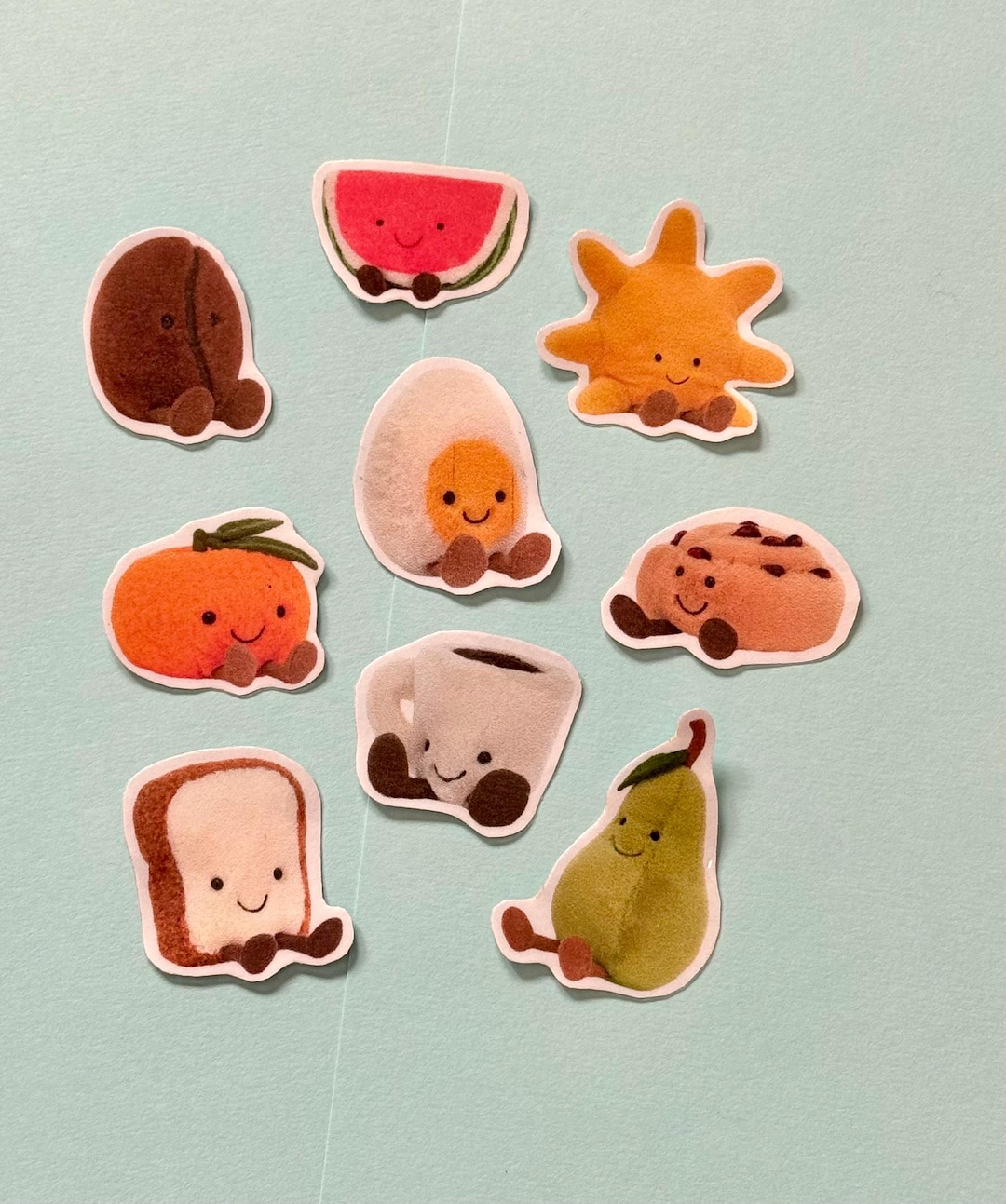 Jellycat Breakfast Sticker Pack - Etsy