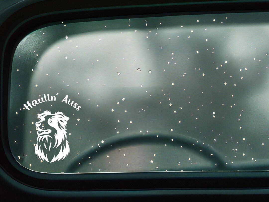 Haulin' Auss Vinyl Car Decal, Funny Car Sticker, Cute Sticker for ...
