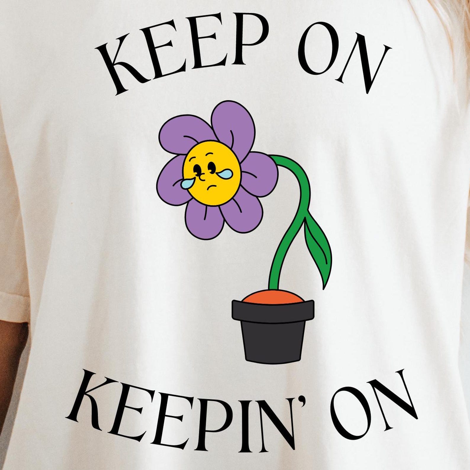 Keep on Keepin' on SVG, Vintage SVG, Vinyl, Sublimation, HTV, High ...