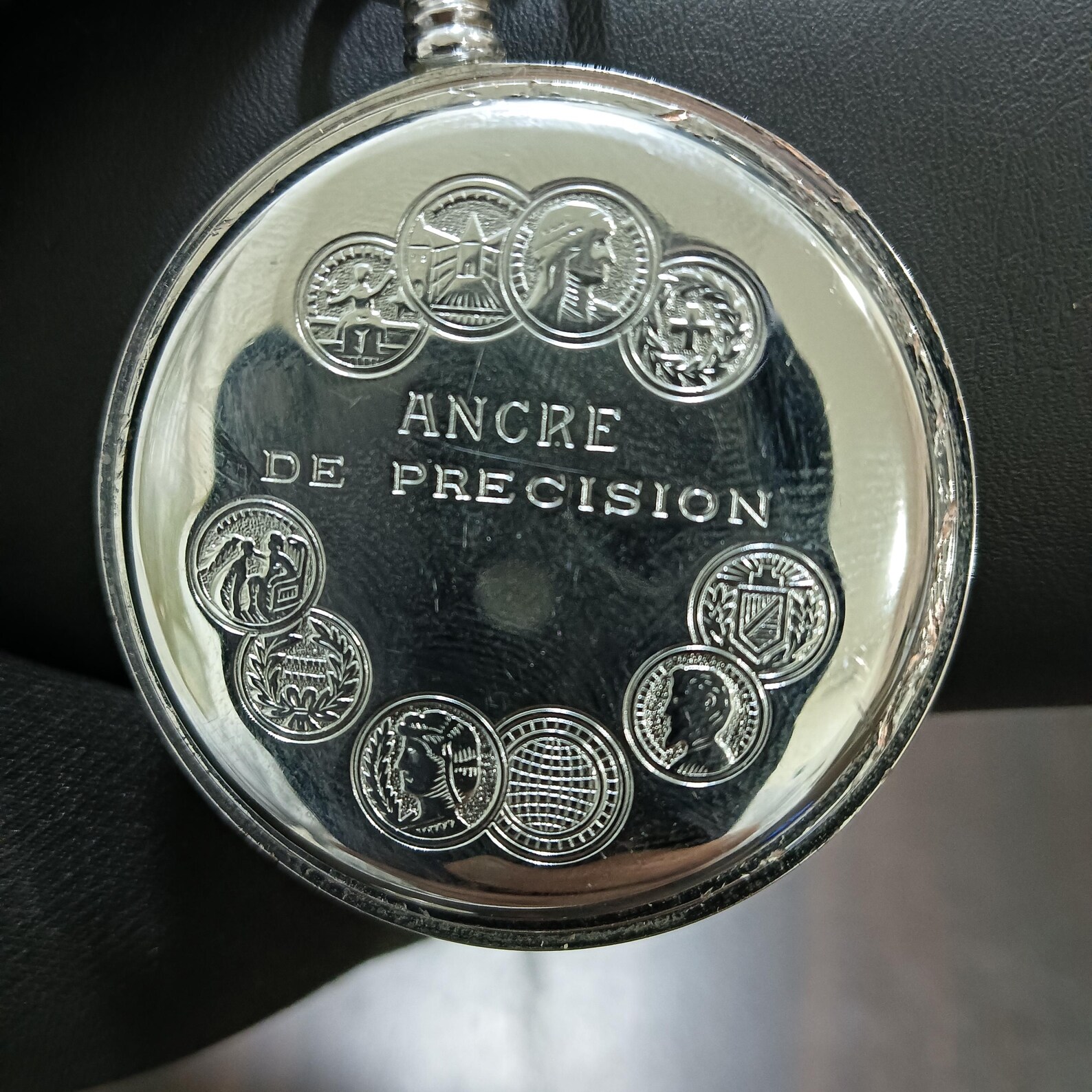 Vintage Genie 17 Jewels Swiss Pocket Watch – Classic Incabloc Timepiece ...