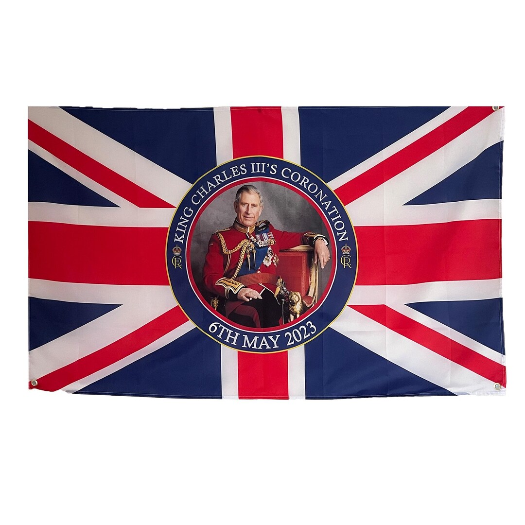 King Charles Flag (3x5ft) - Etsy