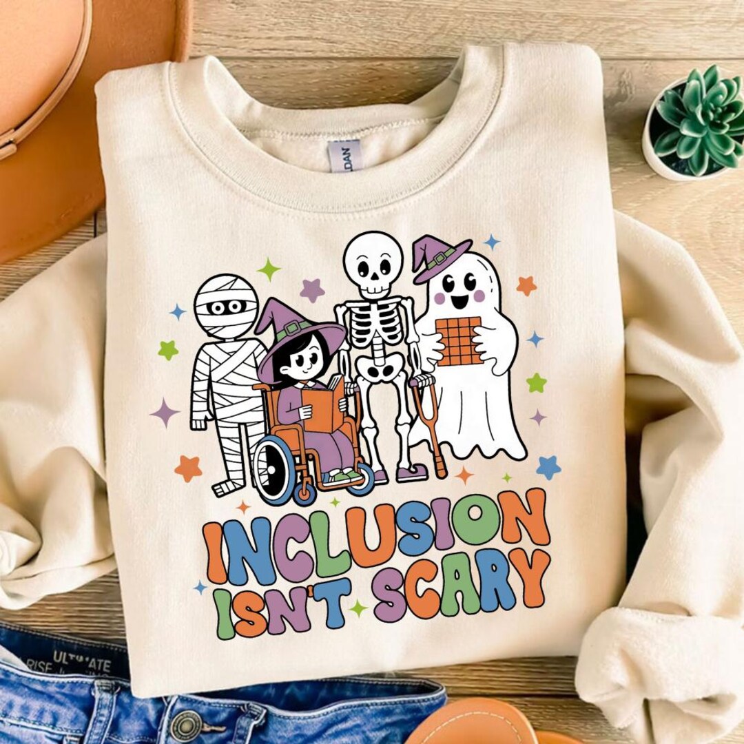 Inclusion Isnt Scary Png, Girly Halloween Png, Spooky Season Png ...
