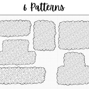 Custom Dot Dalmatian Alphabet With Background Png, Bright Doodle ...