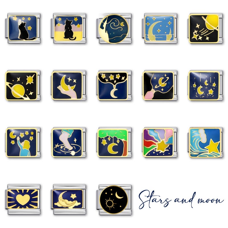 Moons Charms - Etsy
