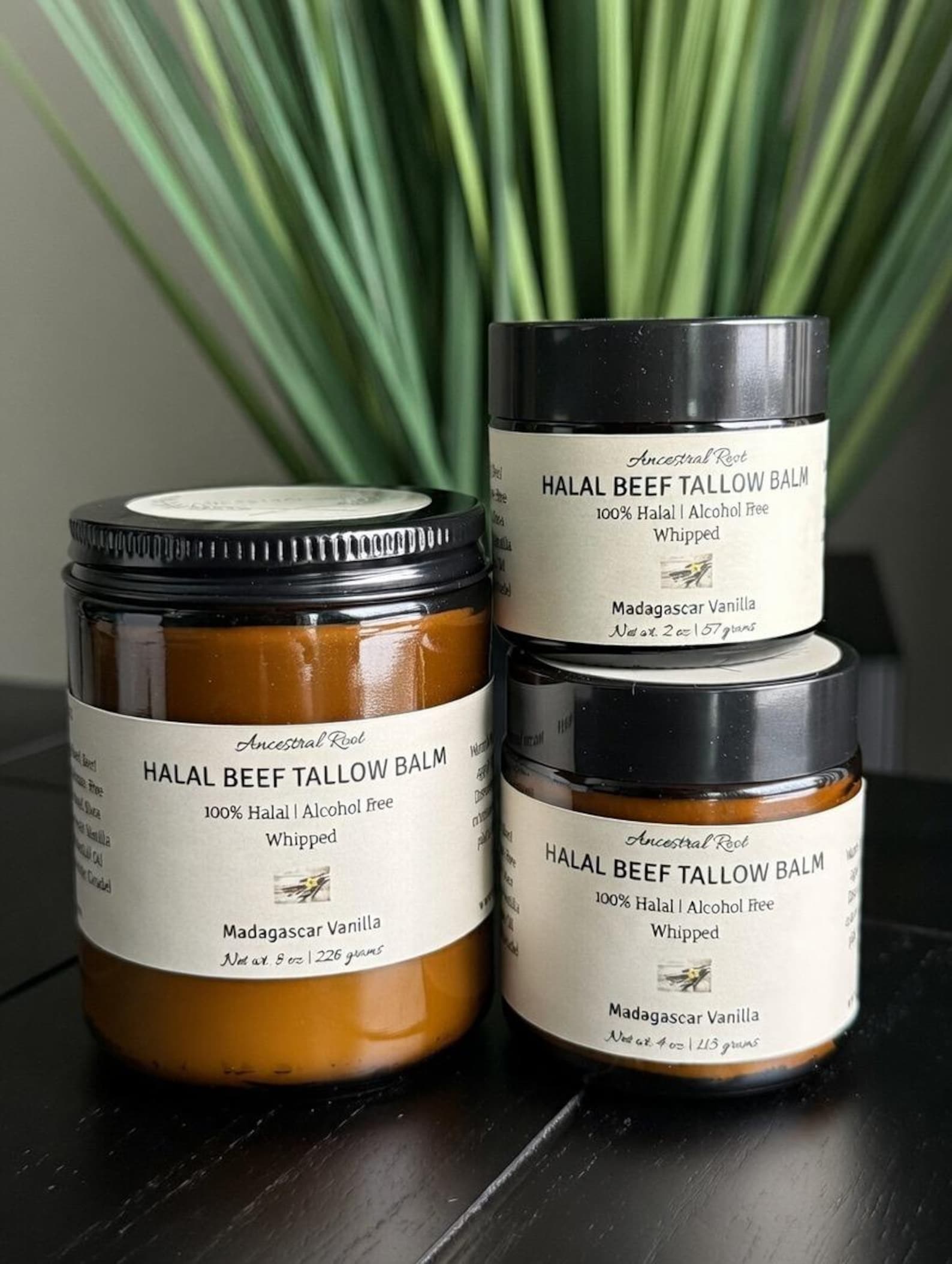 Halal Grass-fed Beef Tallow Balm: Whipped, Organic, Unscented, Ylang ...