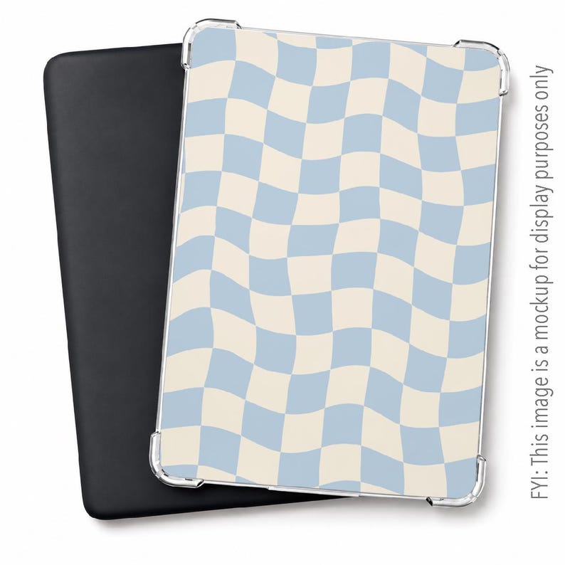Wavy Check Kindle Insert Printable Kindle Paperwhite Insert Kindle ...