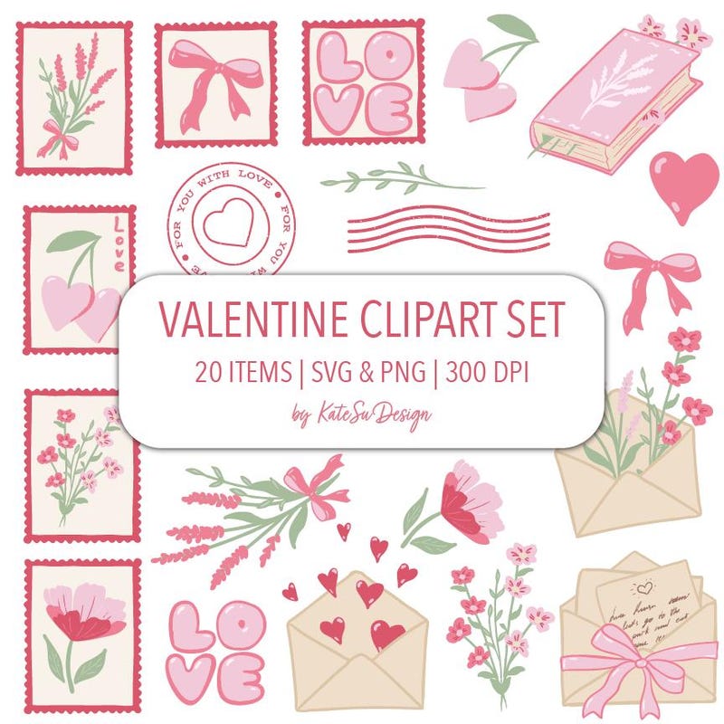 Pink Transparent Envelopes - Etsy