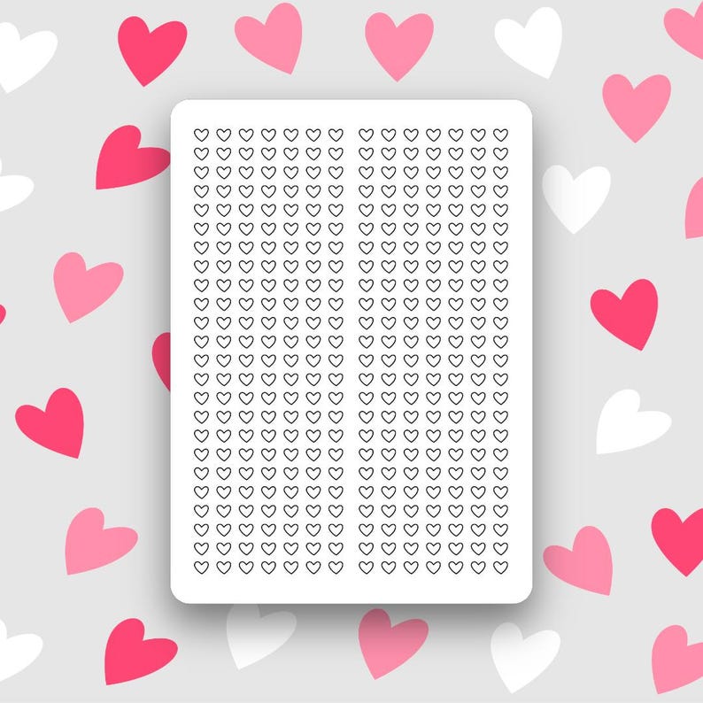 Temporary Heart Tattoos - Set of 32 Black and Red Tattoos - Etsy