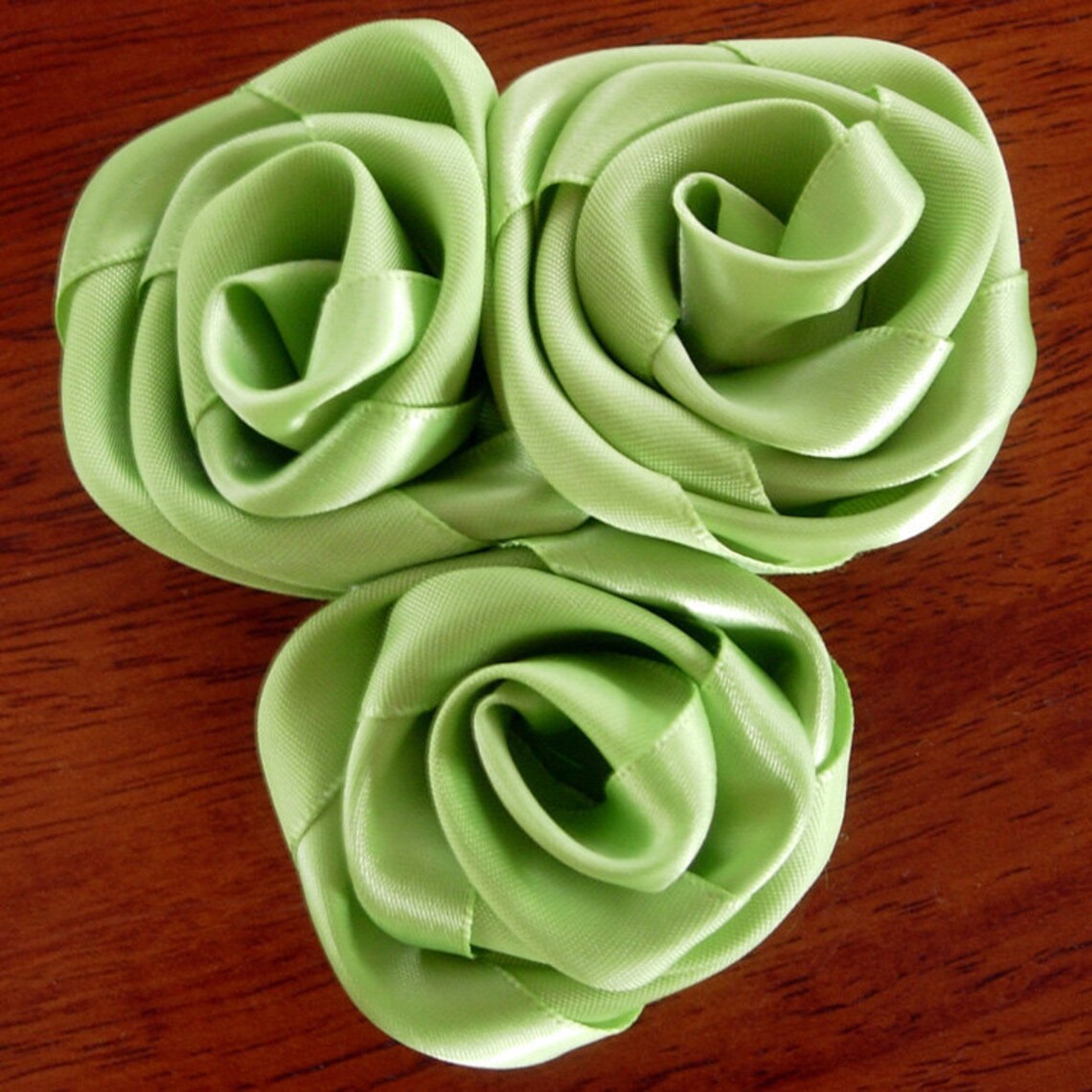 How to Make a Ribbon Flower | Ribbon Flower Instructions | Ribbon Rose ...