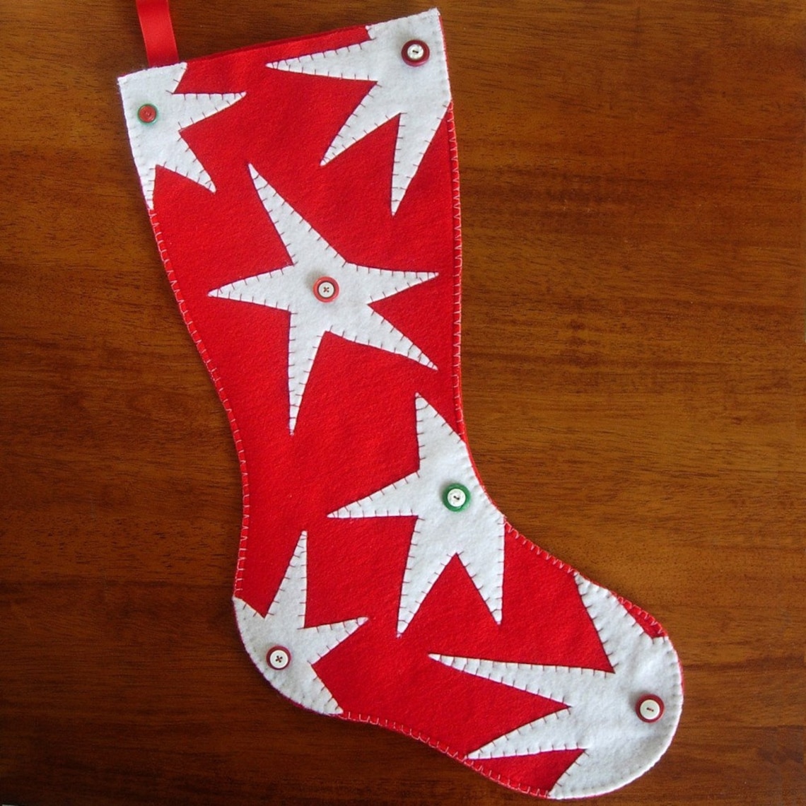 Extra Large Christmas Stocking Pattern DIY Christmas - Etsy