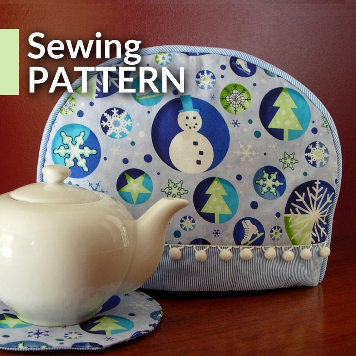 Tea Cozy Pattern | DIY Tutorial | Tea Cosy Sewing Pattern | PDF ...