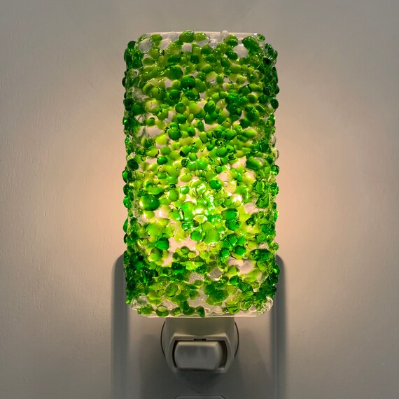 Night Light Green Kitchen Bedroom or Bathroom Night Light | Etsy