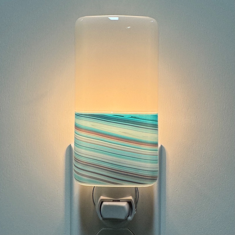 Glass Night Light - Etsy