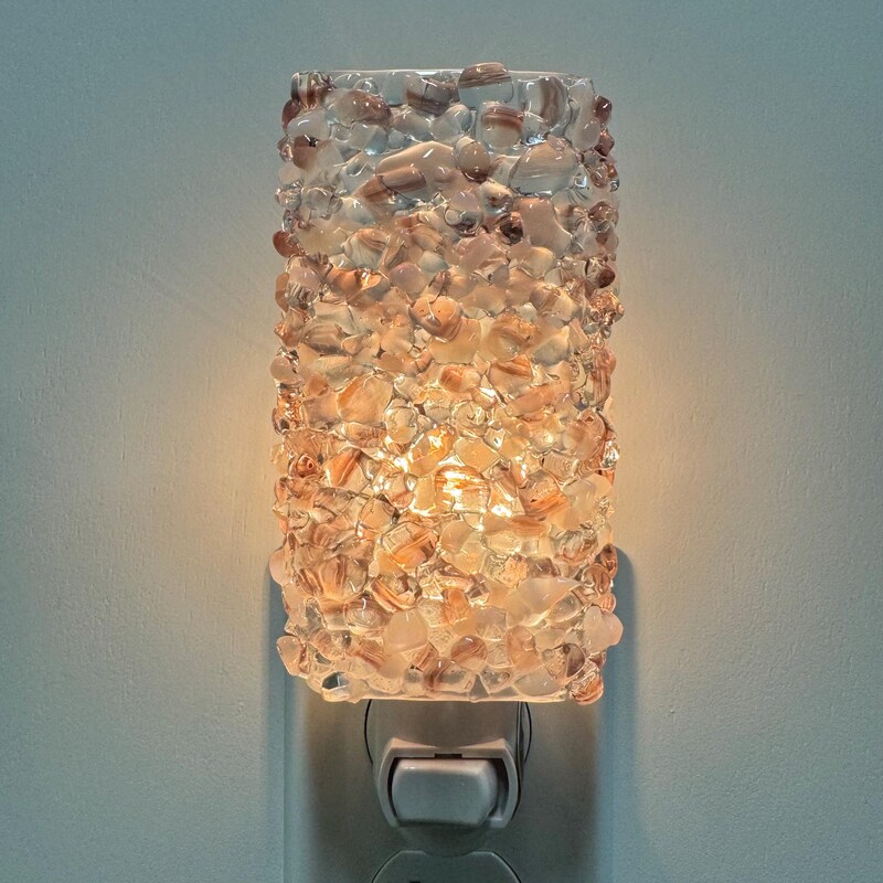 Glass Night Light - Etsy